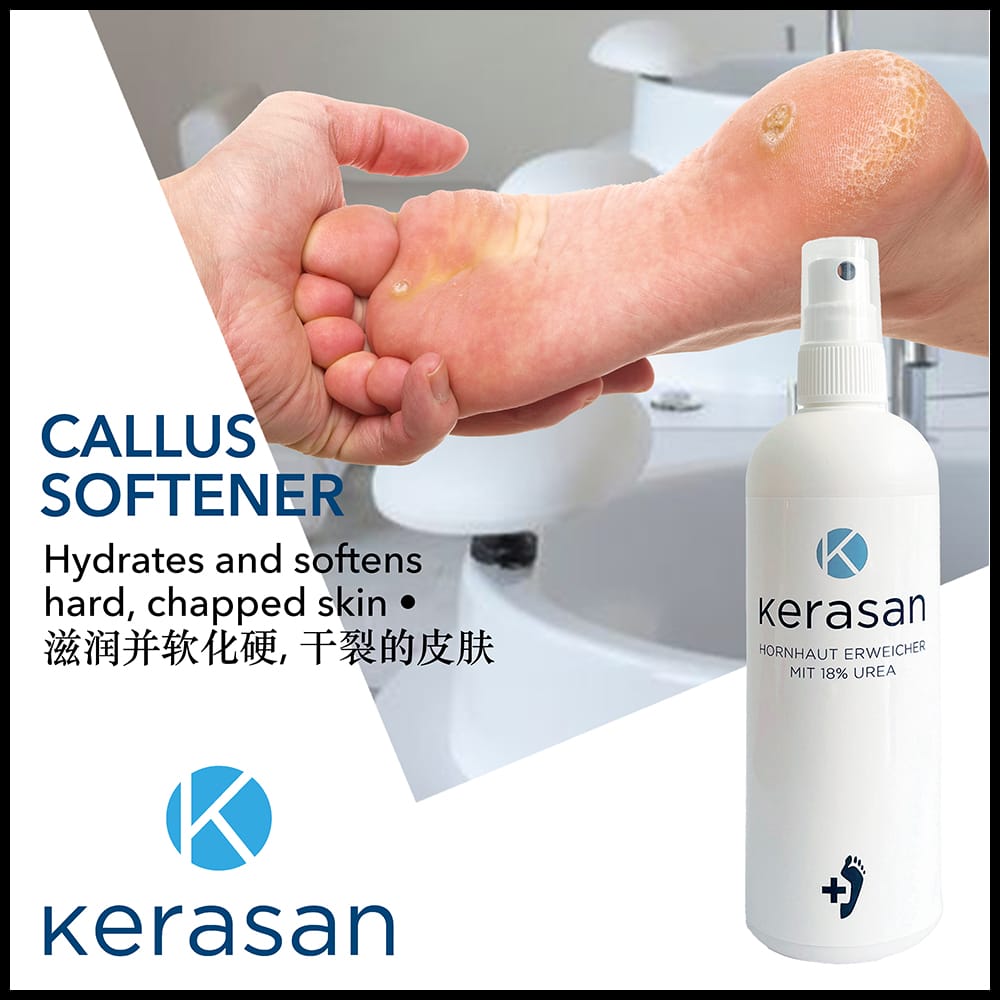 KERASAN Callus Softener, 200 mL – Ella